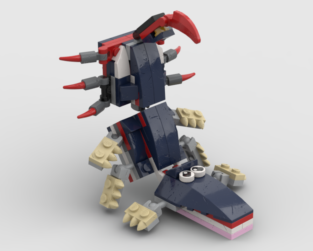 LEGO MOC 31088 - Shield Decapede by RRato | Rebrickable - Build with LEGO