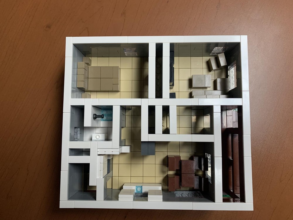 Lego Moc Little Bungalow By Emixam2 Rebrickable Build With Lego