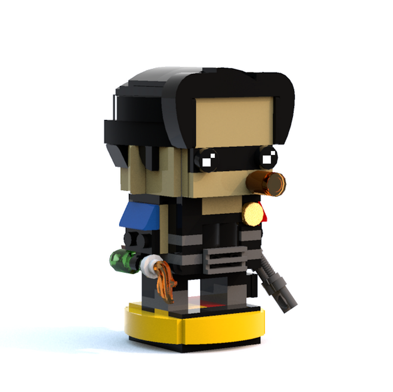 LEGO MOC Watchmen BHz - Comedian by Igor X | Rebrickable - Build with LEGO