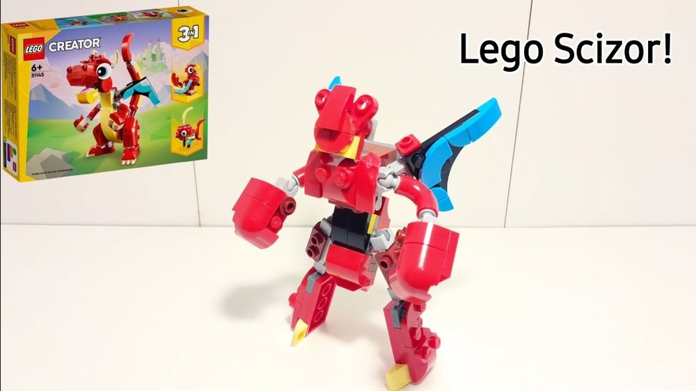 LEGO MOC Lego Scizor 31145 Alternate Build/MOC With Video Instructions ...