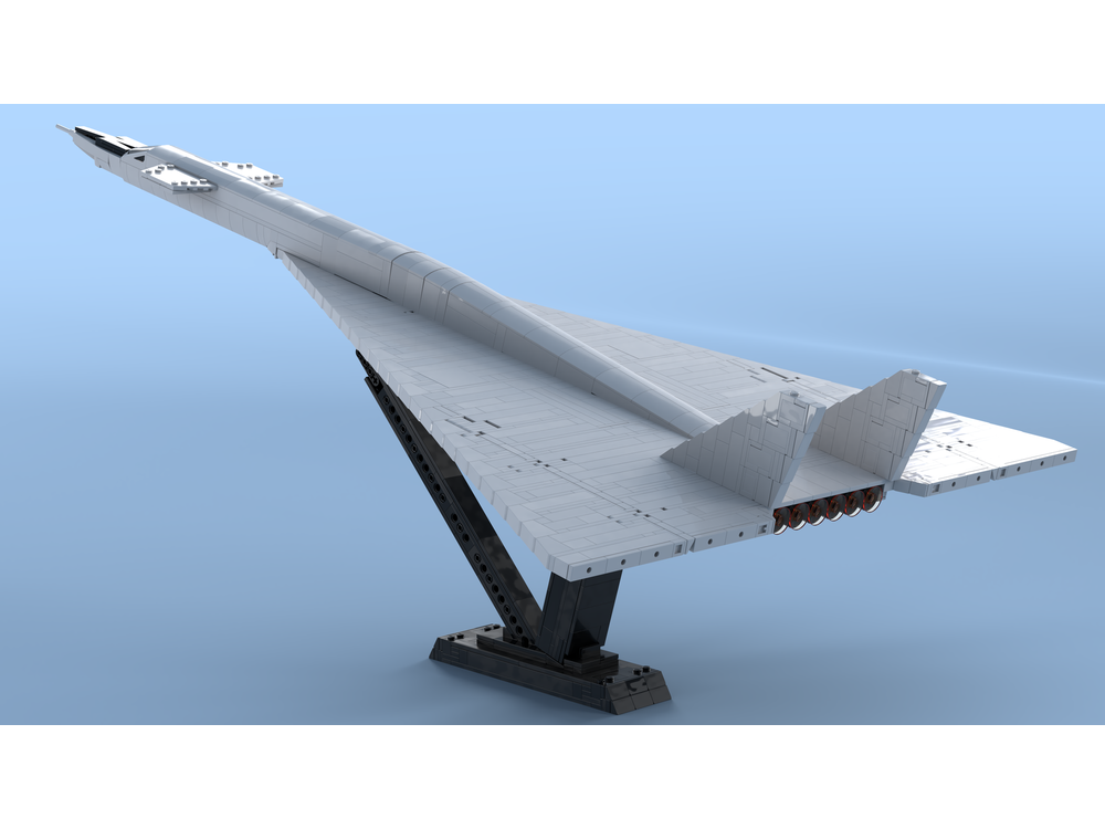 LEGO MOC-204956 XB 70 Valkyrie (10318 Modification) by nopingrid ...