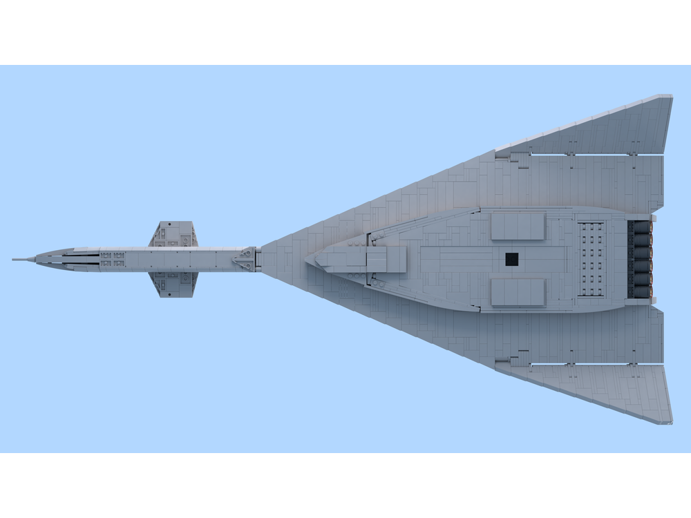 LEGO MOC-204956 XB 70 Valkyrie (10318 Modification) by nopingrid ...