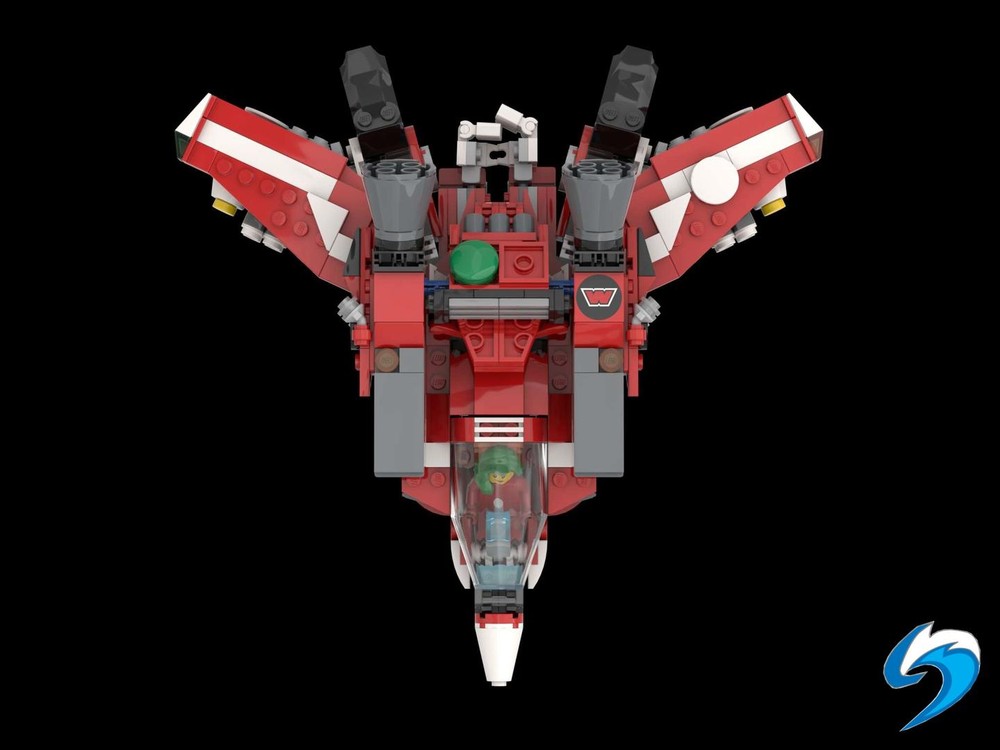 LEGO MOC MACROSS VF1J ARMED (MILA) by plug_pak | Rebrickable - Build ...