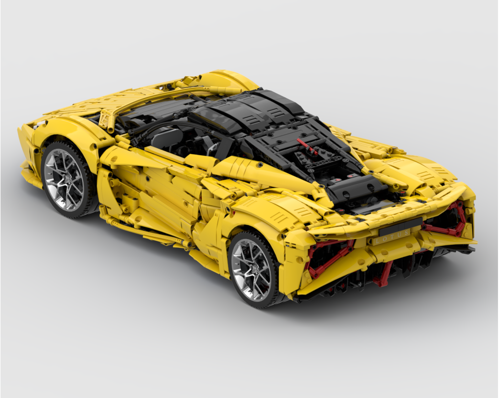 LEGO MOC Lotus Evija (1:8 RC) by SKC_LEGO | Rebrickable - Build with LEGO