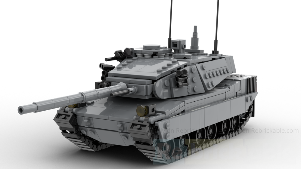 LEGO MOC AMX 40 MBT by ziggf | Rebrickable - Build with LEGO