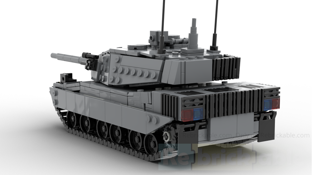 Lego Moc Amx 40 Mbt By Ziggf Rebrickable Build With Lego