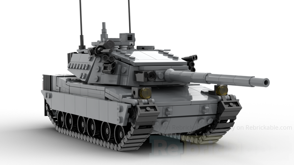 LEGO MOC AMX 40 MBT by ziggf | Rebrickable - Build with LEGO