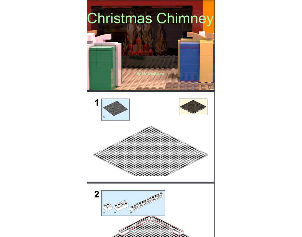 LEGO MOC Upscaled Chimney by Mr_Minifigure | Rebrickable - Build with LEGO