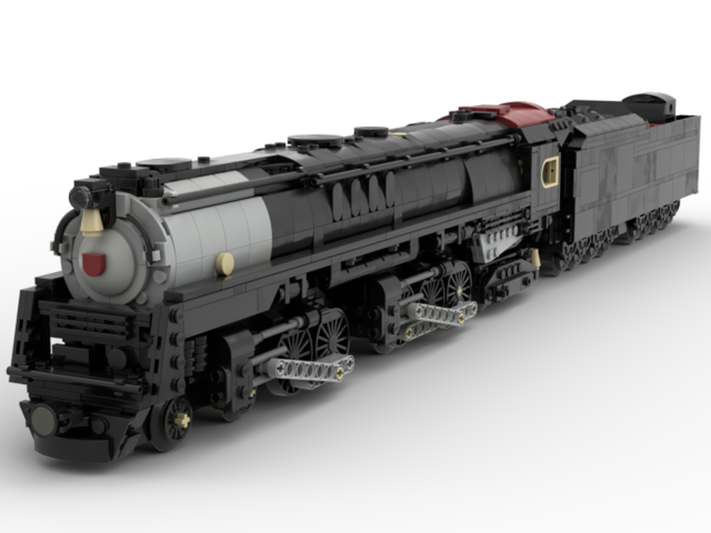LEGO MOC PRR Q2 Class duplex steam locomotive by AxelC2509 ...