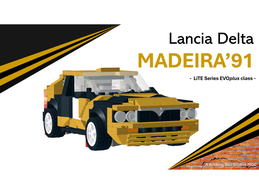 LEGO MOC Lancia Delta-MADEIRA'91 (LiTE series, class 16V) by SCRATCH ...
