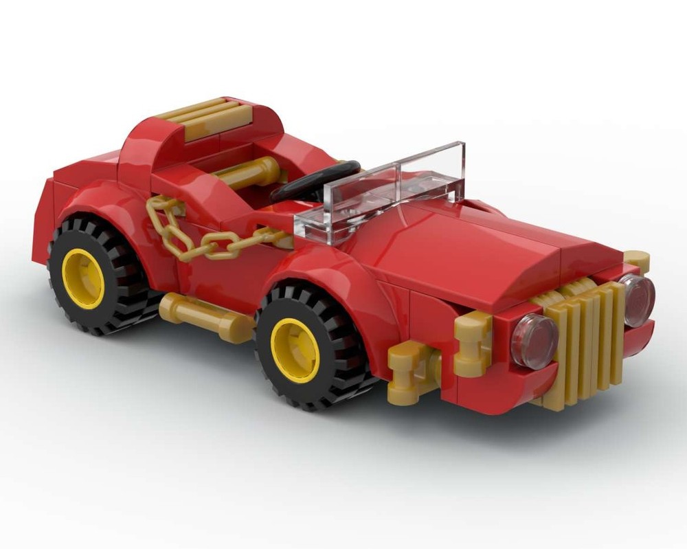 LEGO MOC-204992 Santa's Roadster by brick_art_lille | Rebrickable ...