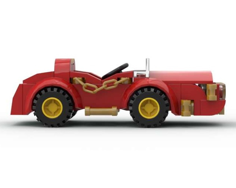LEGO MOC Santa's Roadster by brick_art_lille | Rebrickable - Build with ...