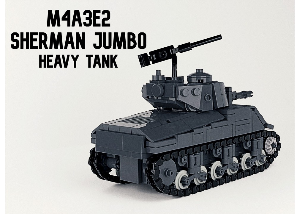 Lego Moc M4a3e2 Sherman Jumbo By Sivjix Rebrickable Build With Lego
