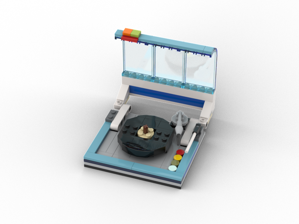 LEGO MOC Mini Record Player by brickbicycle | Rebrickable - Build with LEGO