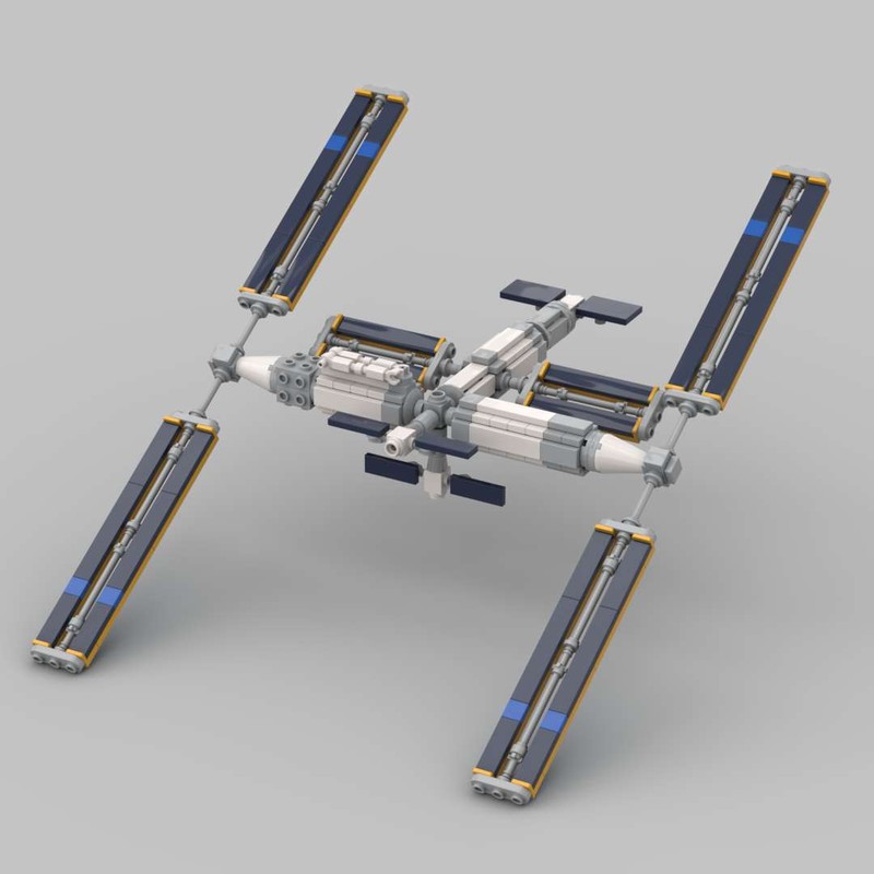 LEGO MOC Tiangong CSS (1:220) by TheBlackShark_77 | Rebrickable - Build ...