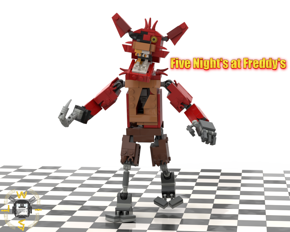 LEGO MOC Five Night's at Freddy's: Foxy by BrickWisl2006 | Rebrickable ...