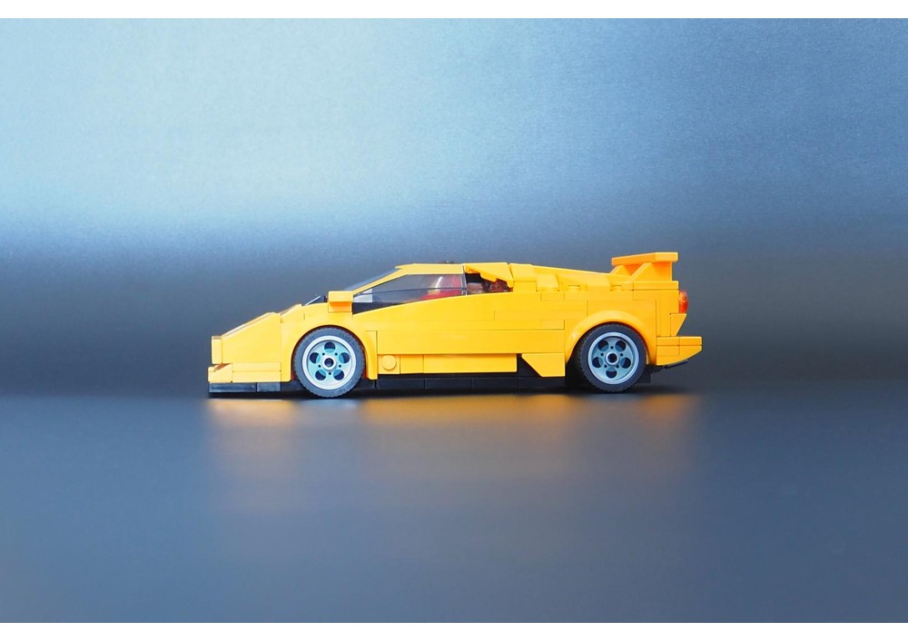 LEGO MOC Lamborghini Diablo (Bright Light Orange) - Speed Champions 8 ...