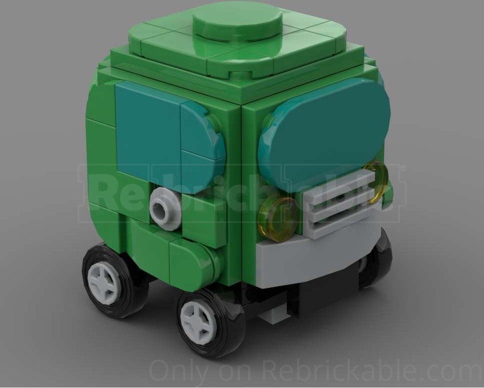 LEGO MOC Bird's Eye Pea car by CommanderZhav | Rebrickable - Build with ...