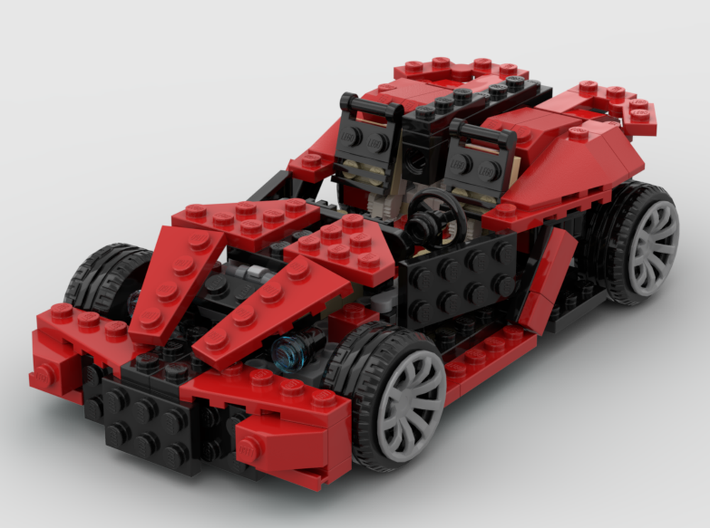 LEGO MOC KTM X-bow by Yoshiny | Rebrickable - Build with LEGO