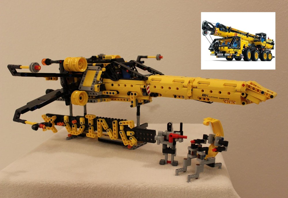 LEGO MOC X Wing 42108 alternative model by Omanb571 | Rebrickable ...