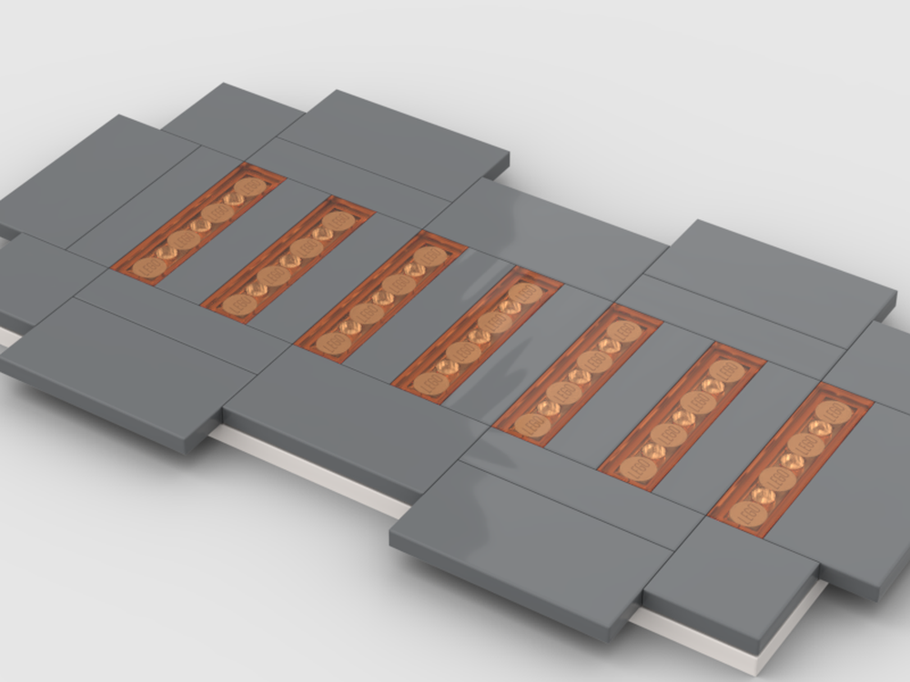 LEGO MOC Cyberpunk Crosswalk Replacement by MeestarBreeks | Rebrickable ...