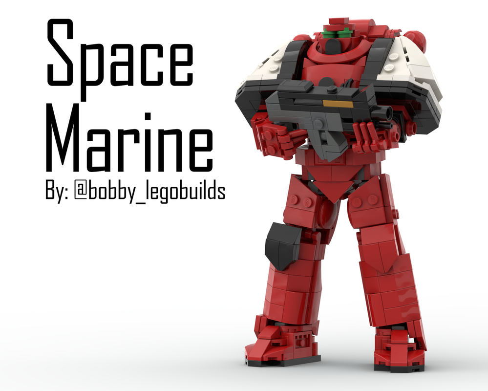 LEGO MOC Lego Modular Warhammer 40K Space Marine Blood Raven by ...