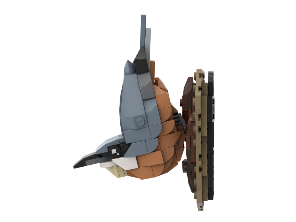 Lego Moc Nuthatch By Skabram Rebrickable Build With Lego