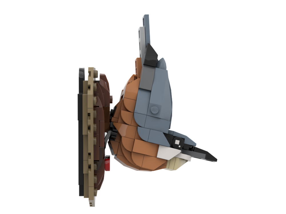 Lego Moc Nuthatch By Skabram Rebrickable Build With Lego