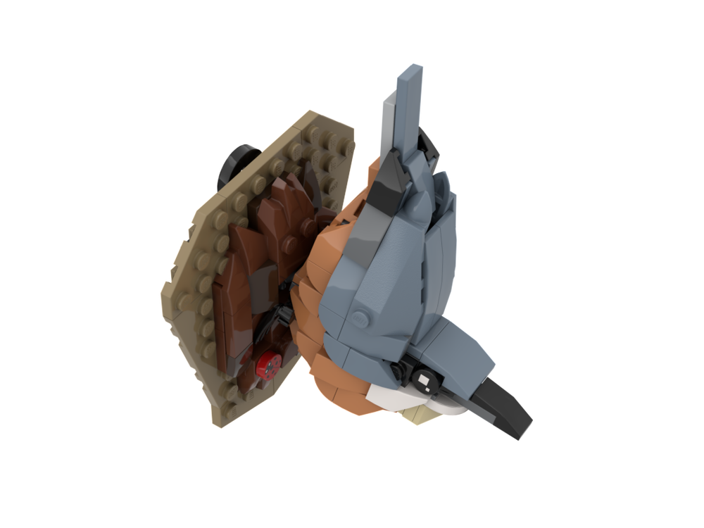 Lego Moc Nuthatch By Skabram Rebrickable Build With Lego