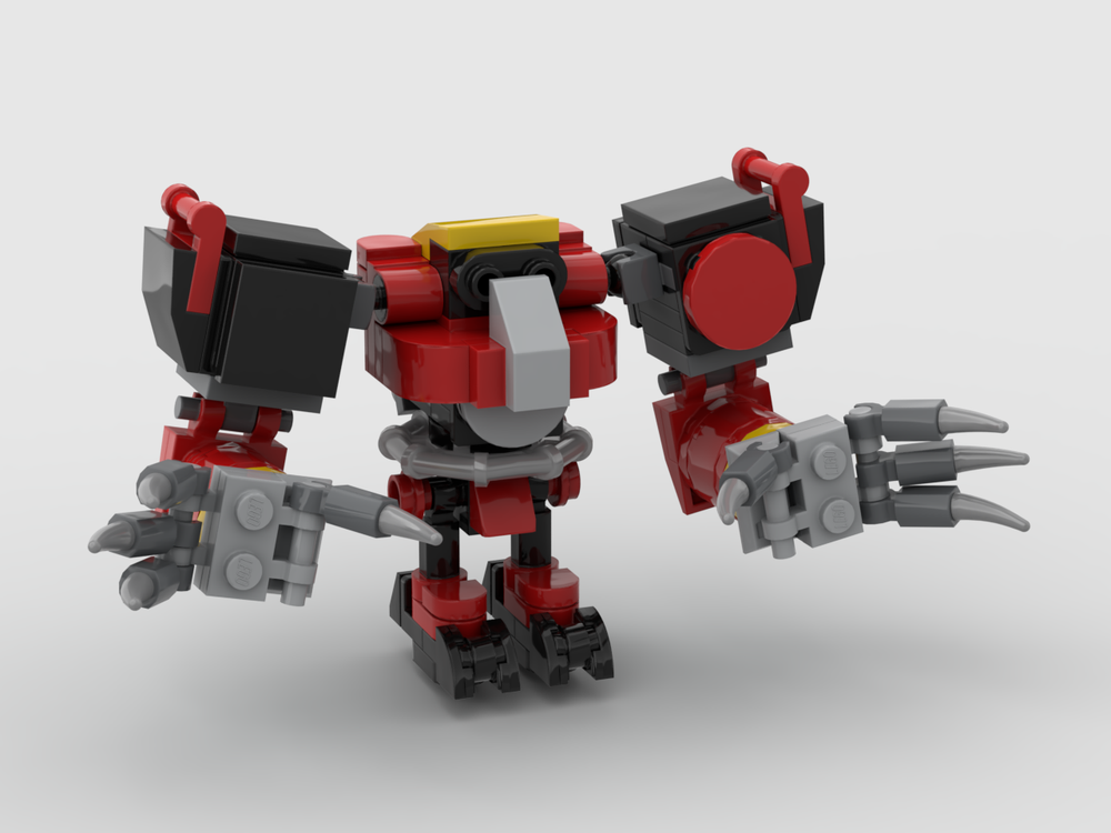 LEGO MOC E-123 Omega (Sonic Heroes) by Patkall | Rebrickable - Build ...