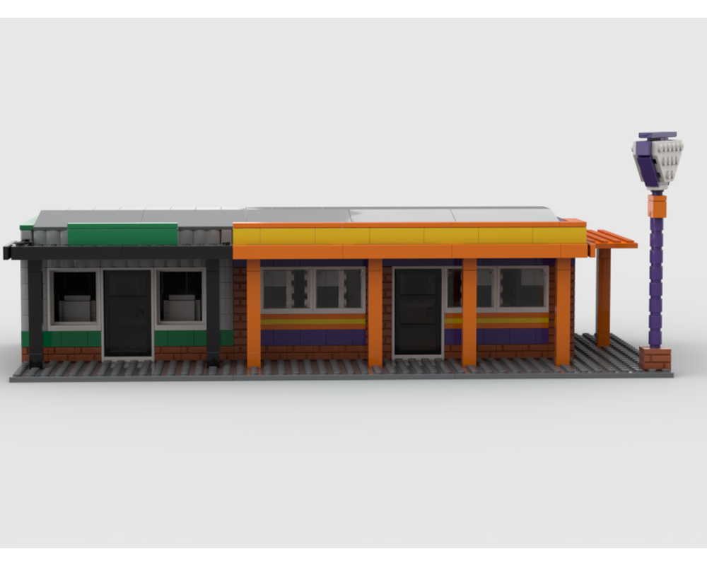 LEGO MOC Palace Arcade & Family Video by StrangerBricks | Rebrickable ...