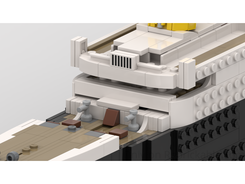LEGO MOC RMS Titanic (1:336) by james_0609 | Rebrickable - Build with LEGO