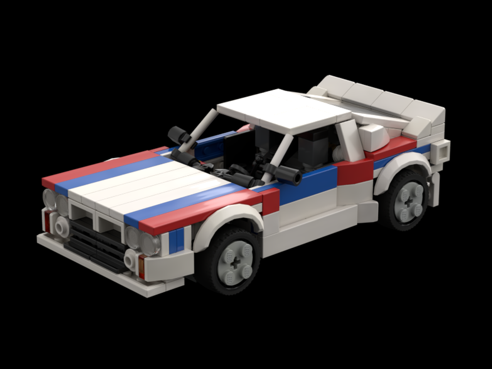 LEGO MOC 1983 Lancia Rally 037 by N_LegoGarage | Rebrickable - Build ...