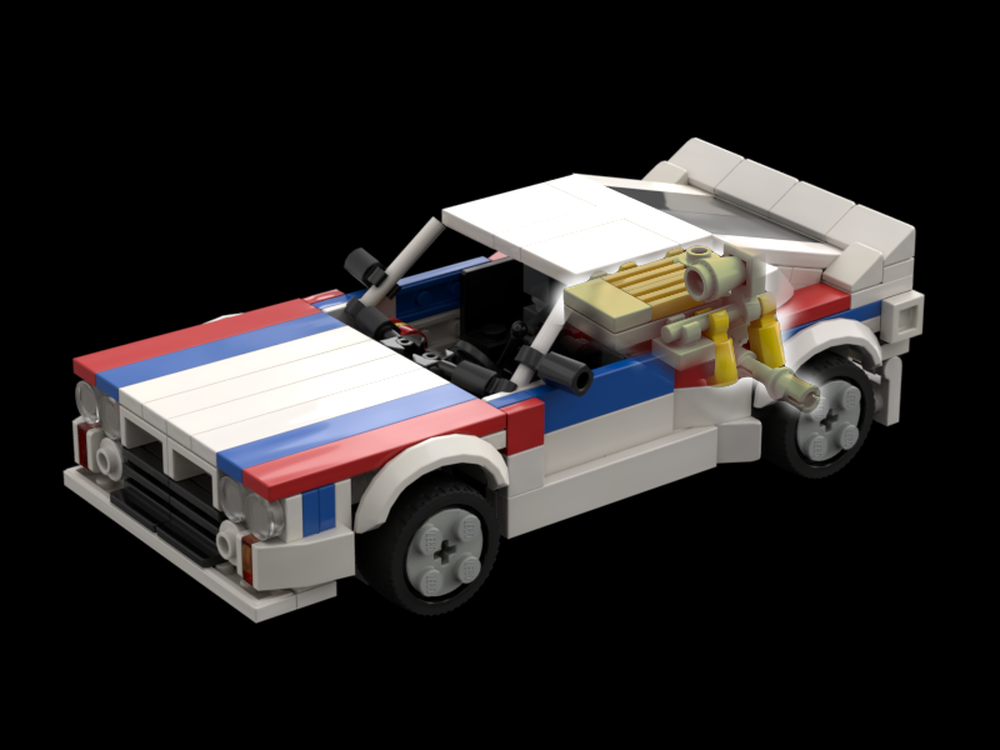 LEGO MOC 1983 Lancia Rally 037 by N_LegoGarage | Rebrickable - Build ...