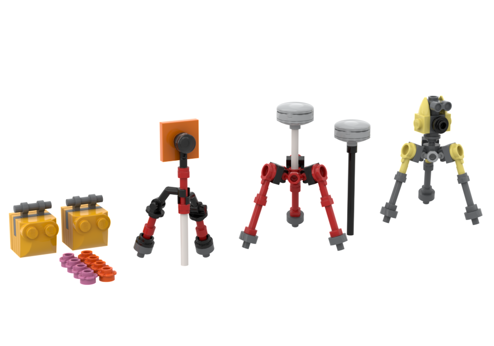 LEGO MOC Land Surveying Equipment by OrchardBuilds | Rebrickable ...