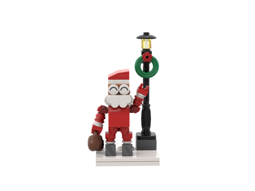 LEGO MOC Advent Calender - Santa by porklegoguy | Rebrickable - Build ...
