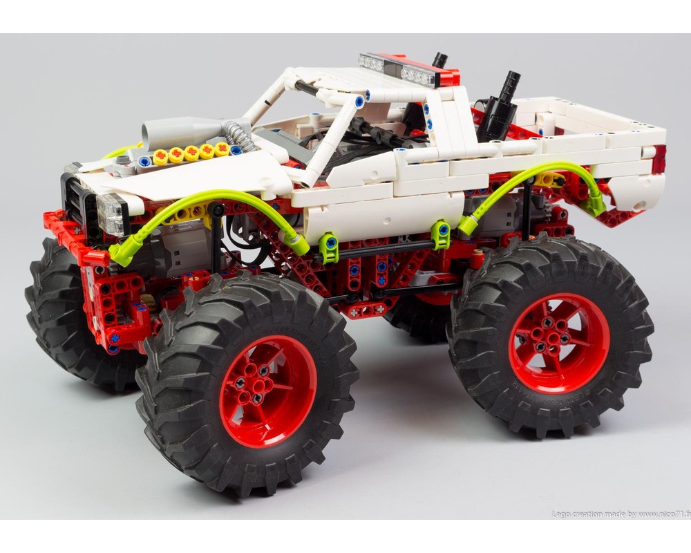 LEGO MOC Monster Truck by Nico71 | Rebrickable - Build with LEGO