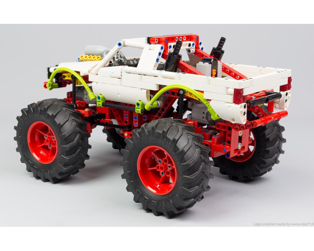 LEGO MOC Monster Truck by Nico71 | Rebrickable - Build with LEGO
