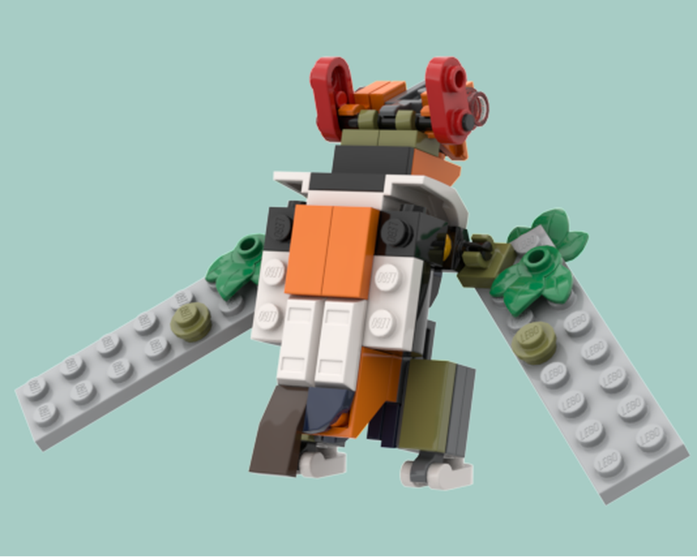 LEGO MOC 60424 - Jungle Bat by Vantablank27 | Rebrickable - Build with LEGO