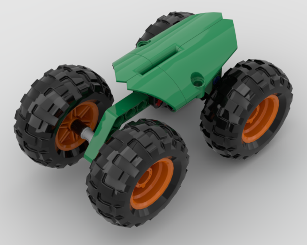 LEGO MOC Turtle car by CrazyTurtleGwi | Rebrickable - Build with LEGO