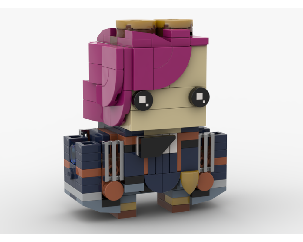 Lego Moc Caitlyns Strike Team Arcane Brickheadz By Gaski Rebrickable