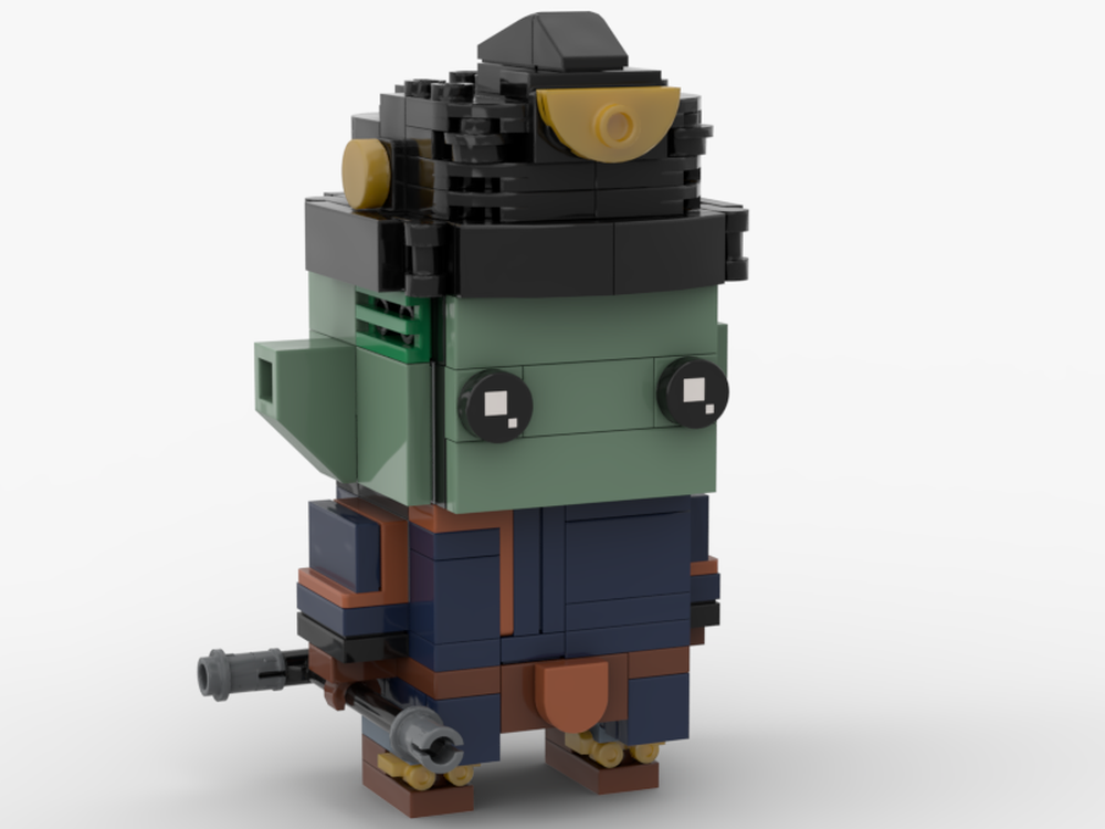 LEGO MOC-205082 Caitlyn's Strike Team Arcane BrickHeadz by Gaski ...