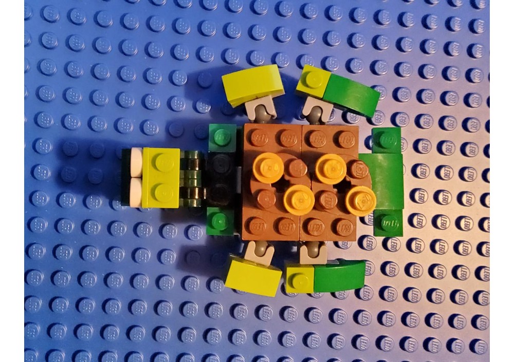 LEGO MOC Turtle Despacito by OlafdeBoer | Rebrickable - Build with LEGO