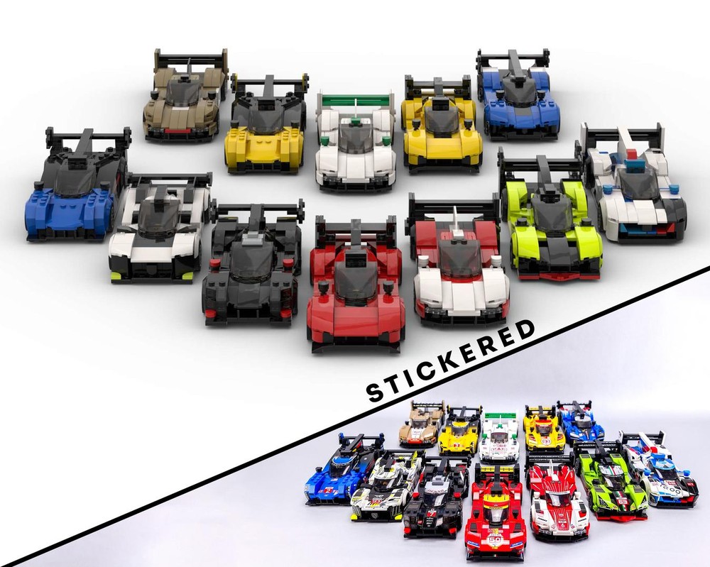 LEGO MOC Le Mans 2024 Hypercar bundle by SFH_Bricks | Rebrickable ...