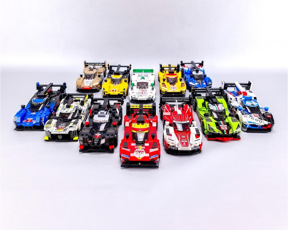 Lego Moc Le Mans 2024 Hypercar Bundle By Sfhbricks Rebrickable