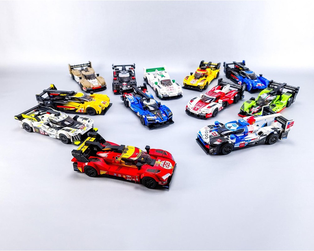 Lego Moc Le Mans 2024 Hypercar Bundle By Sfhbricks Rebrickable