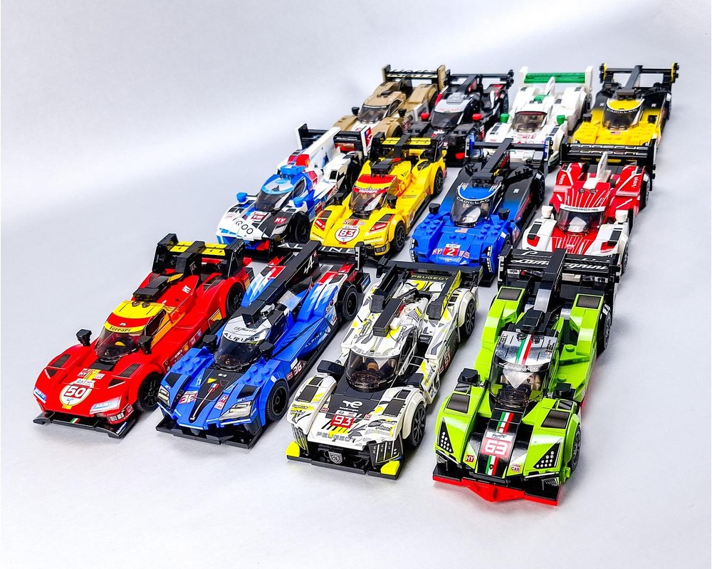 Lego Moc Le Mans 2024 Hypercar Bundle By Sfhbricks Rebrickable