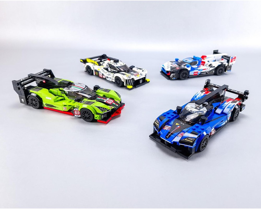Lego Moc Le Mans 2024 Hypercar Bundle By Sfhbricks Rebrickable