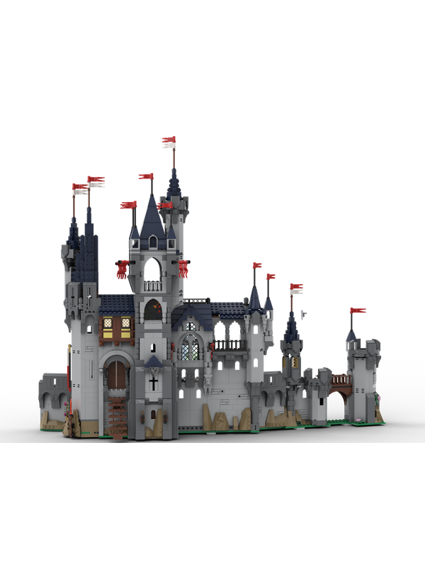 LEGO MOC Falcons Castle Palatial Wing by legolot | Rebrickable - Build ...