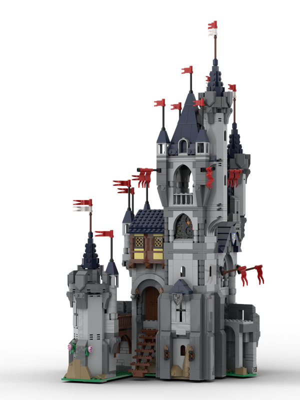 LEGO MOC Falcons Castle Palatial Wing by legolot | Rebrickable - Build ...
